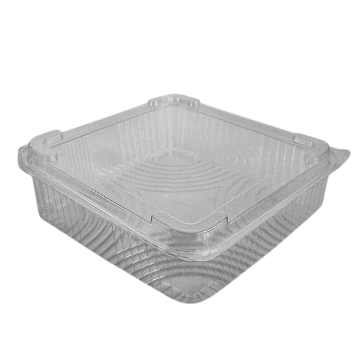 Somoplast [900] 750cc Clear Hinged Domed Square Container – FreshPack ...